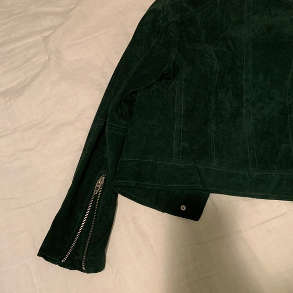 Blank NYC | Jackets & Coats | Blanknyc Suede Mito Jacket Green | Poshmark